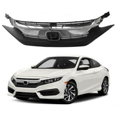 Honda Civic Front Grill Oem Style 2017 2020 Mpowerautomotive