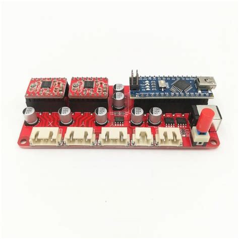 GRBL 2 Axis Control Board USB Laser Driver CNC Laser Cutter Engraver Part Stepper Motor Driver