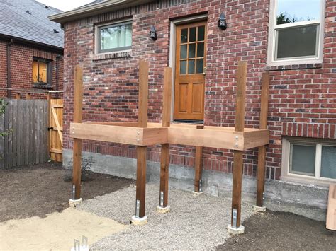 Seattle Tudor Renovation Deck Part I All Thumbs On Deck