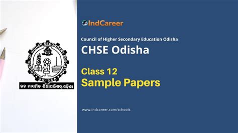 Chse Odisha Class 12 Model Papers Download Odisha Plus Two Sample Question Papers Indcareer Chse Odisha Class 12 Model Papers Download Odisha Plus Two Sample Question Papers Indcareer