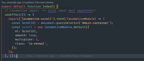 Examples In Nextjs · Issue 18 · Antoinelinreact Locomotive Scroll
