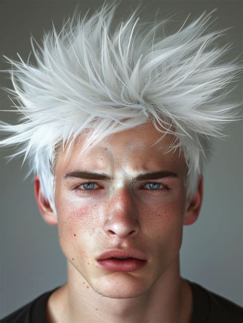 Exploring 33 Diverse White Hair Color For Men Ideas Across Silver And