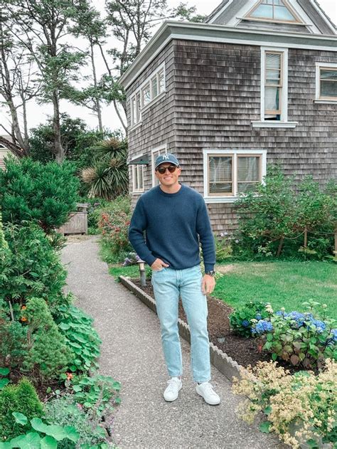 Mens Coastal Outfit Nantucket Fashion Men Fall Outfit Men Fall