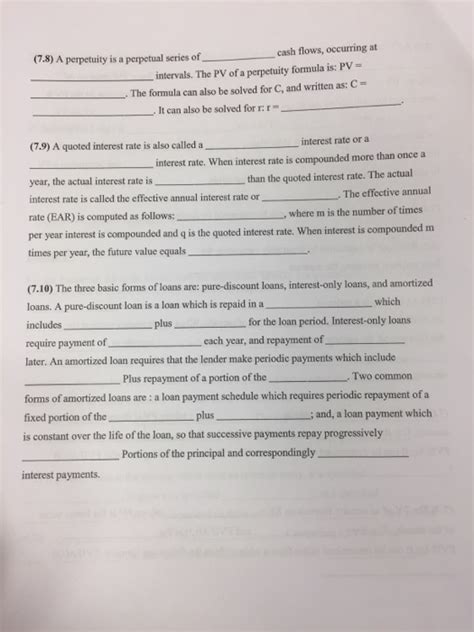 Solved A PV Can Be Calculated By Substituting Known Chegg Com