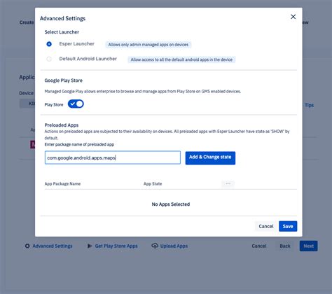 Creating A Provisioning Template Esper Help