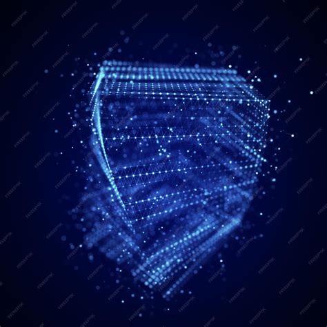 Premium Photo Technology Blockchain Concept Visualization Of The