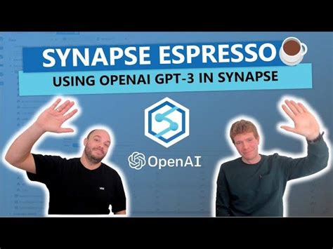 Brandon R On Linkedin Synapse Espresso Using Openai Gpt 3 In Synapse