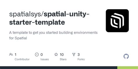 Github Spatialsysspatial Unity Starter Template A Template To Get