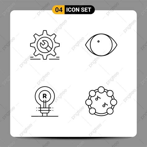 Flat Character Set Vector Design Images Set Of Vector Filledline Flat Colors On Grid For