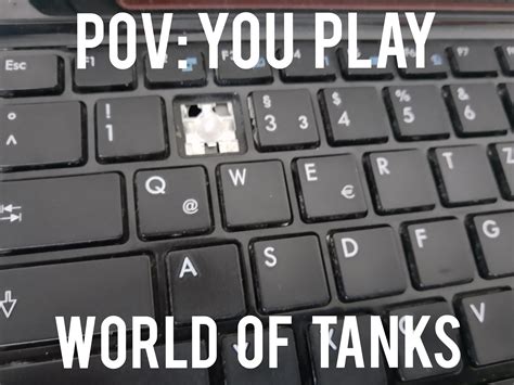 Average WoT Keyboard R WorldofTanks