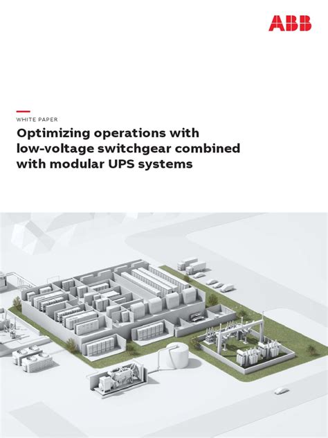 Optimizing Operations With Low Voltage Switchgear Combined Ups Pdf Data Center Electric Power