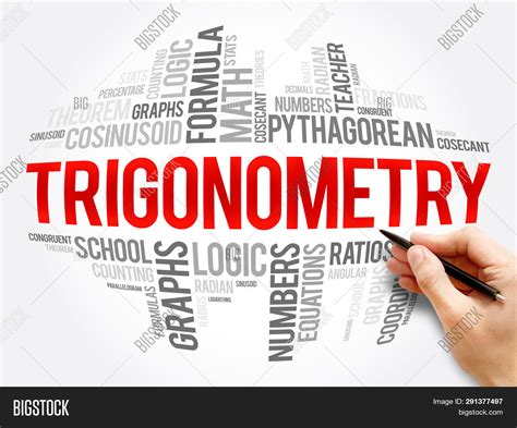 Trigonometry Word Image Photo Free Trial Bigstock