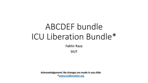Abcdef Bundle Icu Liberation Bundle Ppt