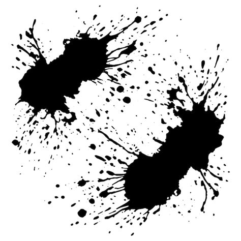 Premium Vector Ink Splash Splatter Vector