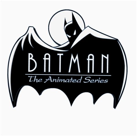 Stl File Batman The Animated Series V2 Logo Display Sign By