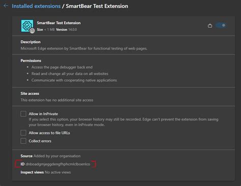 Two Versions Of Testcomplete Extension In Edge Smartbear Community