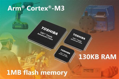 Toshiba Introduces Arm Cortex M3 Microcontrollers News