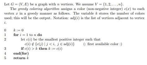 Use Greedy Vertex Coloring Algorithm To Prove The Upper Bound Of χ