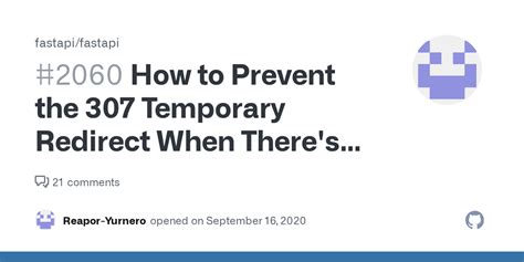 How To Prevent The 307 Temporary Redirect When Theres A Missing Trailing Slash · Issue 2060