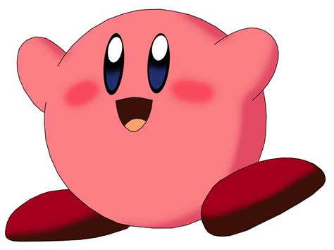 Kirby Jumping For Joy By Captainedwardteague On Deviantart