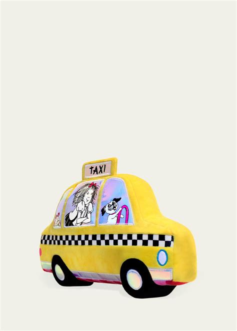 Yottoy Eloise Taxi Plush Pillow Bergdorf Goodman