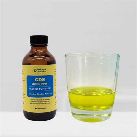 Chlorine Dioxide Solution 4oz Cds 3000 Ppm Concentration Etsy