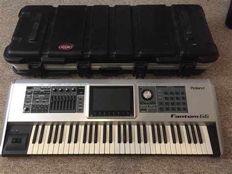 Roland Fantom G6 Workstation Keyboard Synthesizer Synth With Skb Hard Case 1838885969