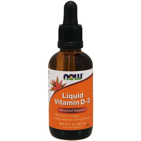 Liquid Vitamin D-3 (капли) Now Foods - купить NOW Жидкий Витамин Д-3 59 ...