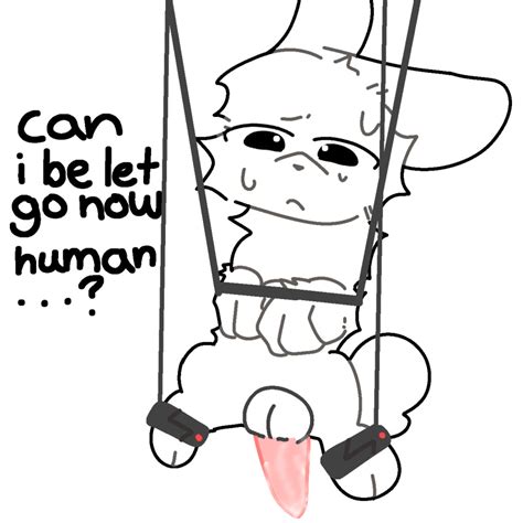 Rule 34 Chained Chained Ankles Chained Up Cum Cumming Domestic Rabbit Dripping Cum Exposed