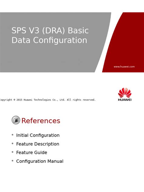 Oas053201 Sps V3 Dra Basic Data Configuration Issue 81 Pdf Databases All Rights Reserved