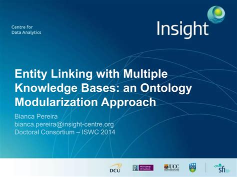 Entity Linking With Multiple Knowledge Bases An Ontology