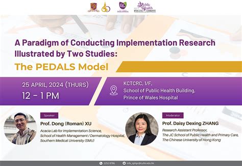 Webinar “a Paradigm Of Conducting Implementation Research Illustrated