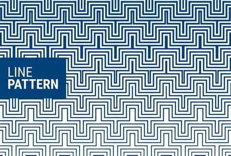 Premium Vector Vector Line Abstract Pattern Background