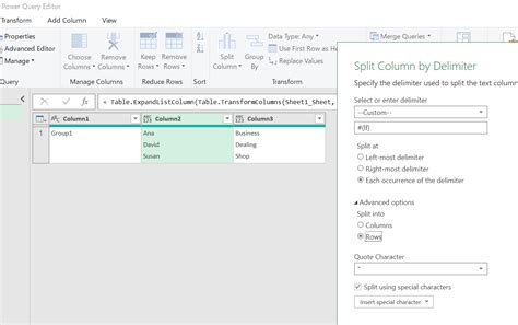 solved split column by delimiter microsoft fabric community
