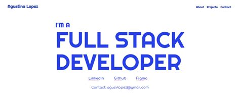 Agustina Lopez On Linkedin Webdevelopment Vuejs Tailwindcss Portfolio Techcommunity