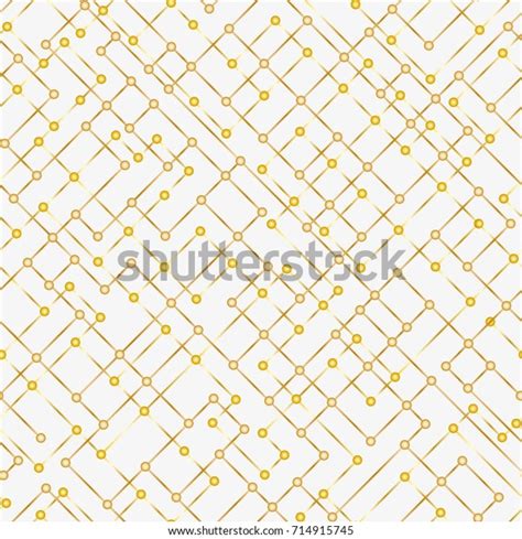 Messy Connected Dots Seamless Background Wallpaper Stock Vector Royalty Free 714915745