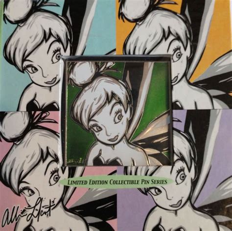 33148 Tinker Bell Portrait Box Green Allison Lefcort Boxed Color