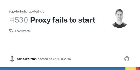 proxy fails to start · issue 530 · jupyterhub jupyterhub · github