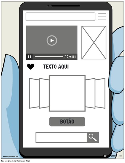 UX Wireframe Storyboard Par Pt Examples