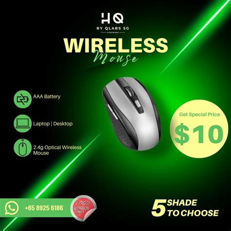 [accessories] Wireless Mouse Computers And Tech Parts And Accessories Mouse And Mousepads On Carousell