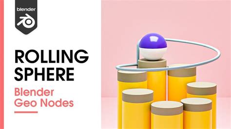 blender 3 0 rolling sphere loop animation using geometry nodes
