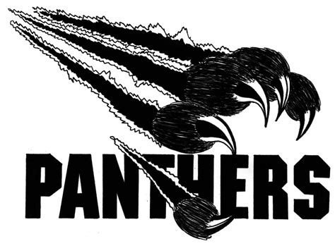 Black Panther Logos Brands And Logotypes Diseño De Jersey Clipart