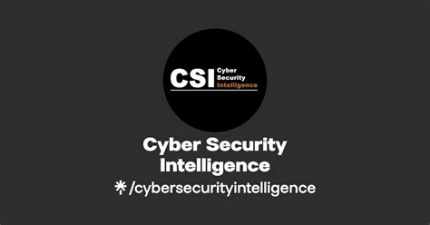 Cyber Security Intelligence Linktree