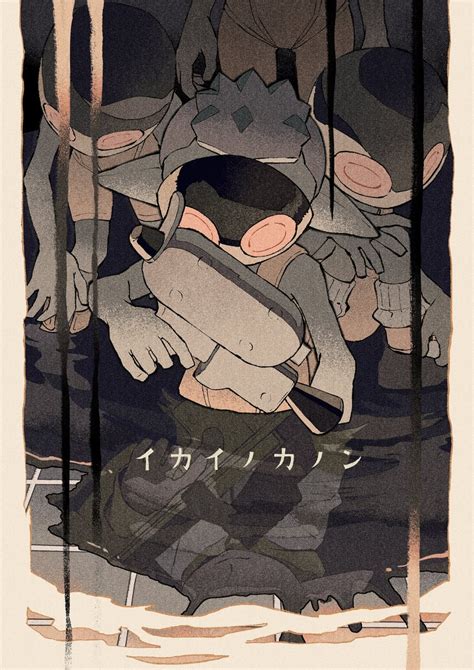 Parallel Canon Splatoon And More Drawn By Iwamushi Danbooru