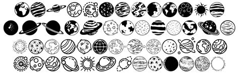 Planets Font By Woodcutter Fontriver