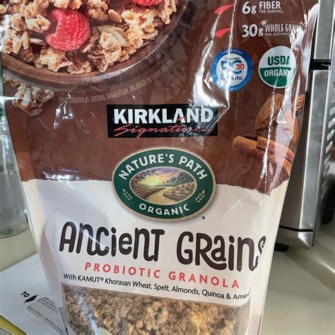 Kirkland Signature Ancient Grains Probiotic Granola Review Abillion