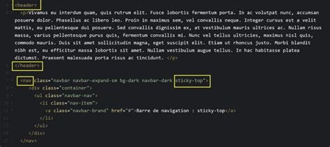 Bootstrap 5 Comment Fixer Une Barre De Navigation Booglit