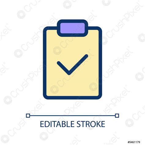 Completed Task Pixel Perfect Rgb Color Ui Icon Stock Vector 5461179 Crushpixel