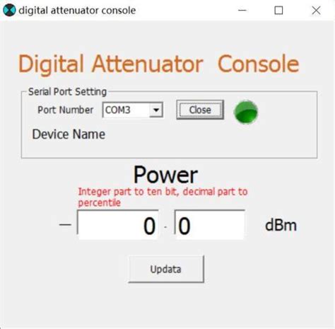 Lf 6ghz Digital Programmable Attenuator Oled Display 30db Step 0 25db Rfmod Ebay