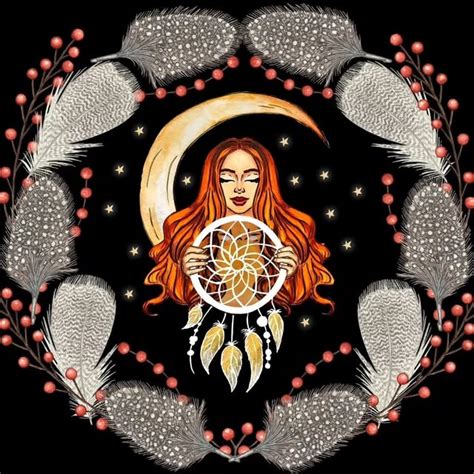 Ловцы снов Натуральные камни Украшения redhead moon Threads Say more